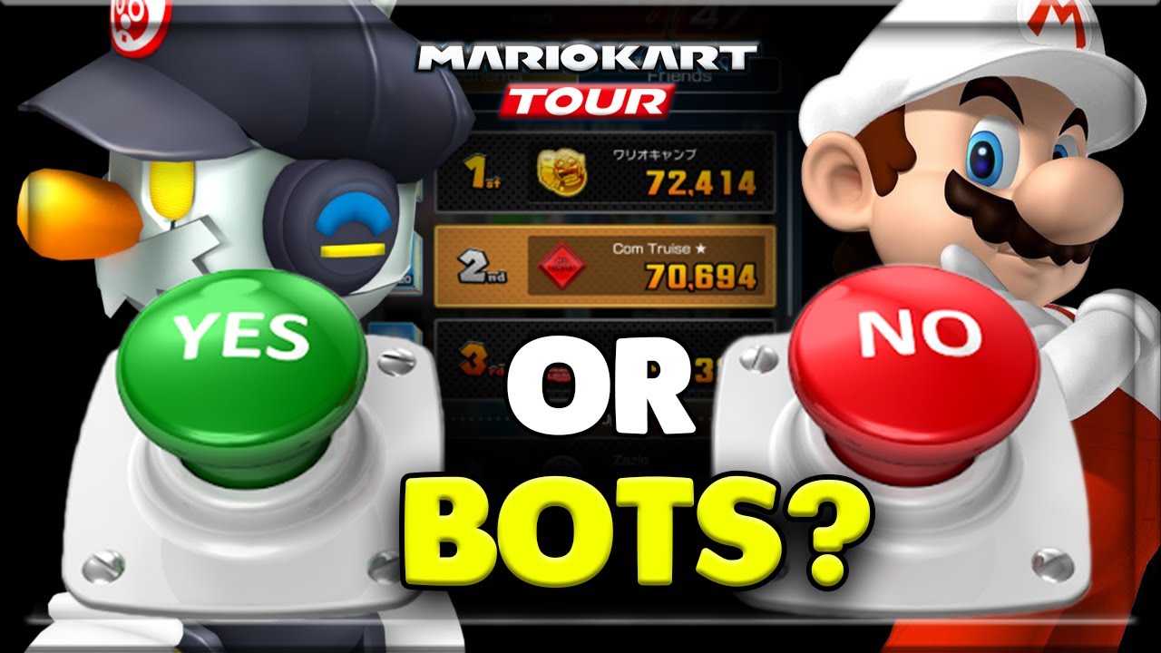 WHICH BUTTON WOULD YOU PRESS? - ARE THERE BOTS IN THE GAME? MARIO KART ...