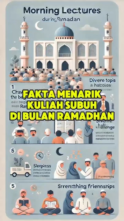 Kuliah Subuh Ramadhan: Dari Ngantuk hingga Dapat Ilmu - YouTube