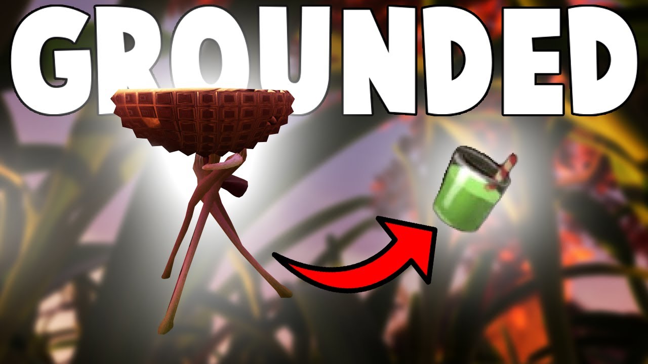 How to make HEALING "POTION" (Grounded) - YouTube