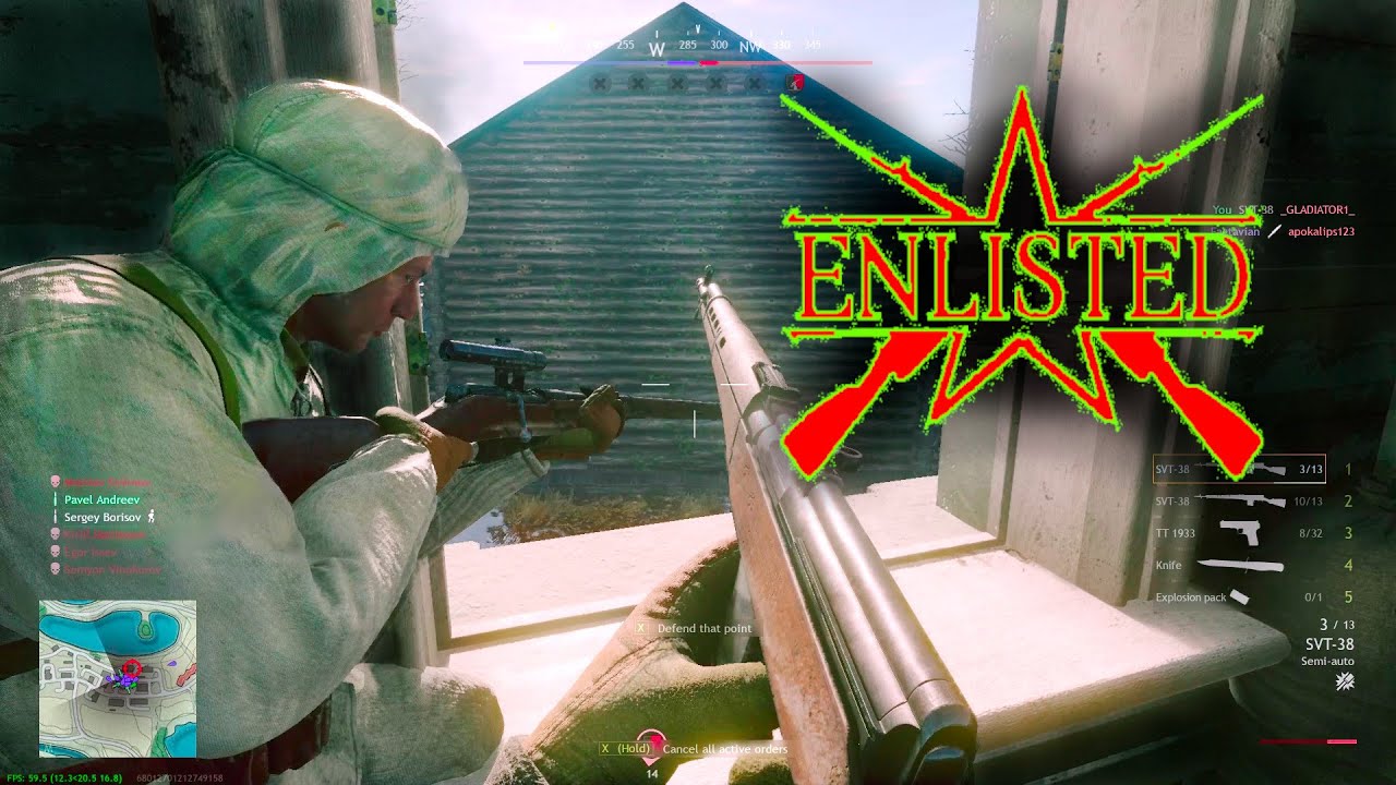 Enlisted Gameplay [PRE-ALPHA] - YouTube