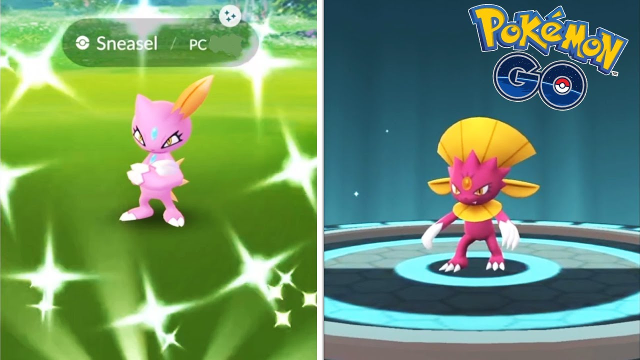 ¡ESPECTACULAR SNEASEL DAY! CAPTURO SNEASELS SHINYS y EVOLUCIÓN WEAVILE ...