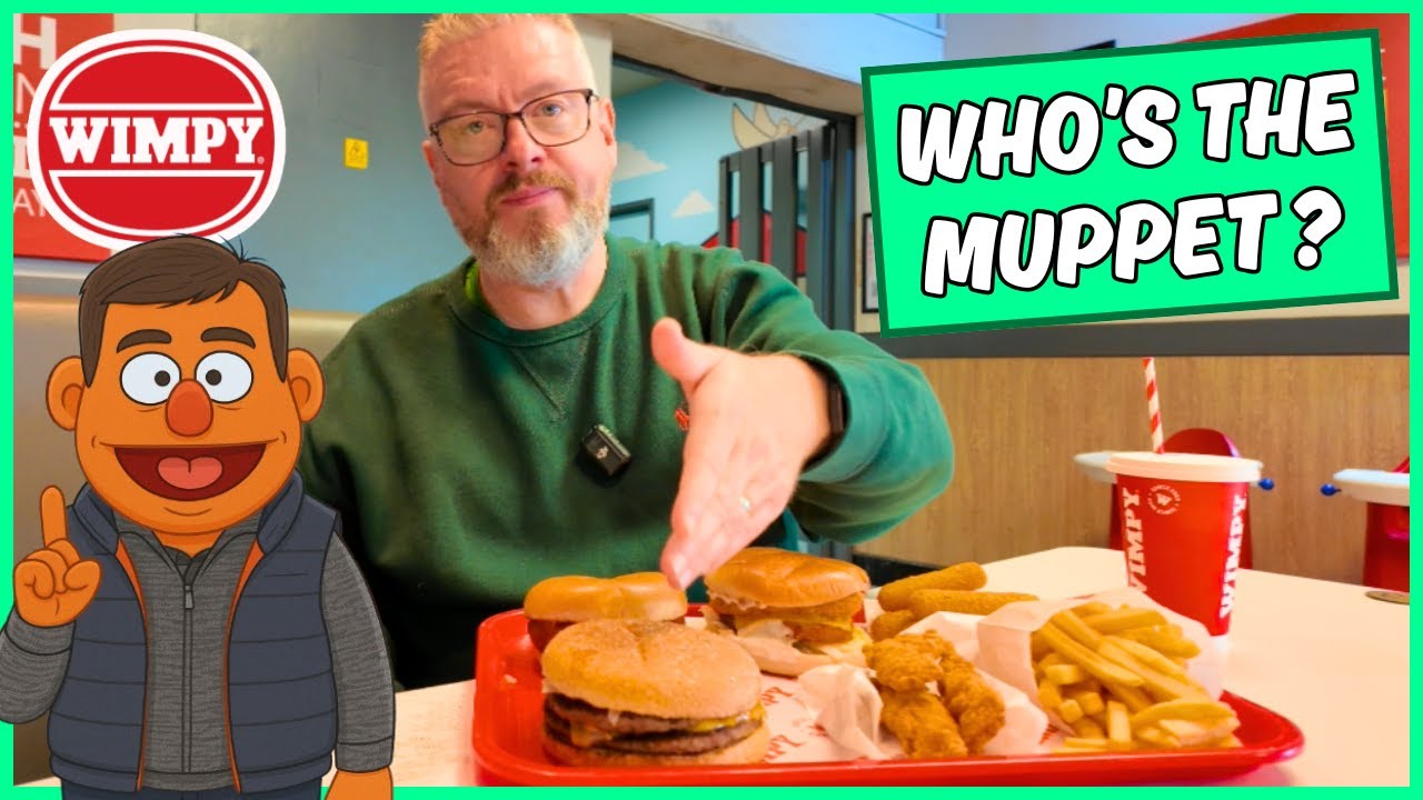 GARY EATS Said I Was A MUPPET - I Review WIMPY and SET THE RECORD ...
