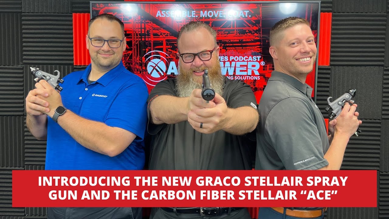 Introducing the new Graco Stellair Manual Spray Guns with quick-change ...