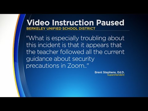 NAKED ZOOMBOMB : Berkeley school district suspends online video instructions after naked man zoombom