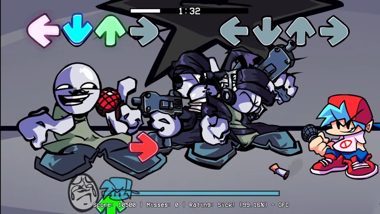 Friday Night Funkin' VS New Romp.FLA [FNF Mod/Madness Combat Funkin.FLA ...