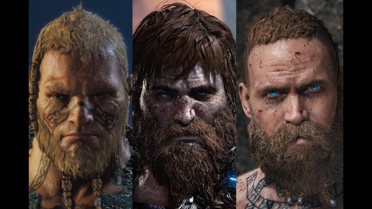 God of war: Magni, Modi and Baldur boss fight gameplay NG+ - YouTube