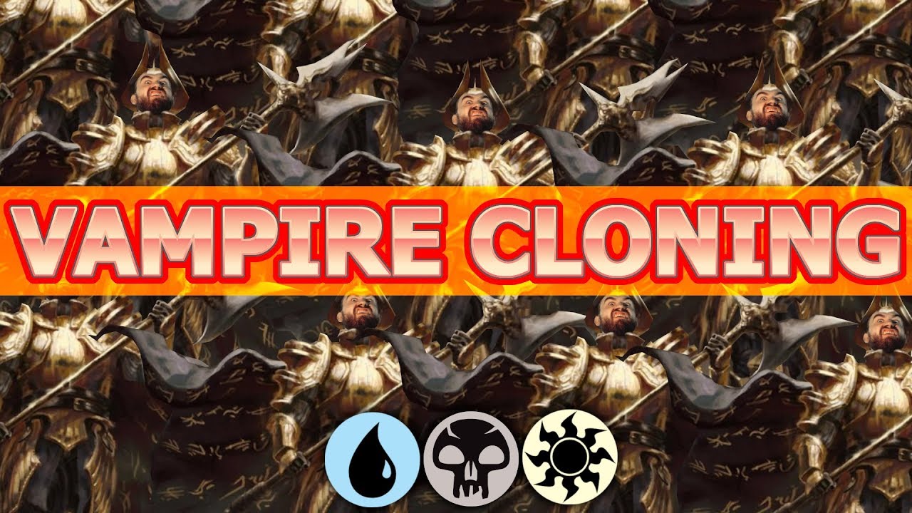 Vampires got GOOD lategame now! Cloning Vampires Standard MTG Arena ...