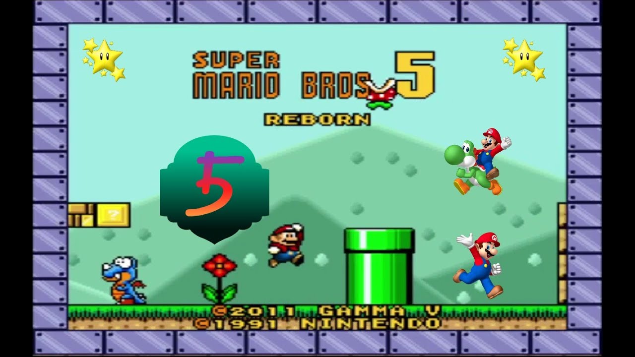Super Mario Bros. 5 - Reborn I WORLD 5 - YouTube
