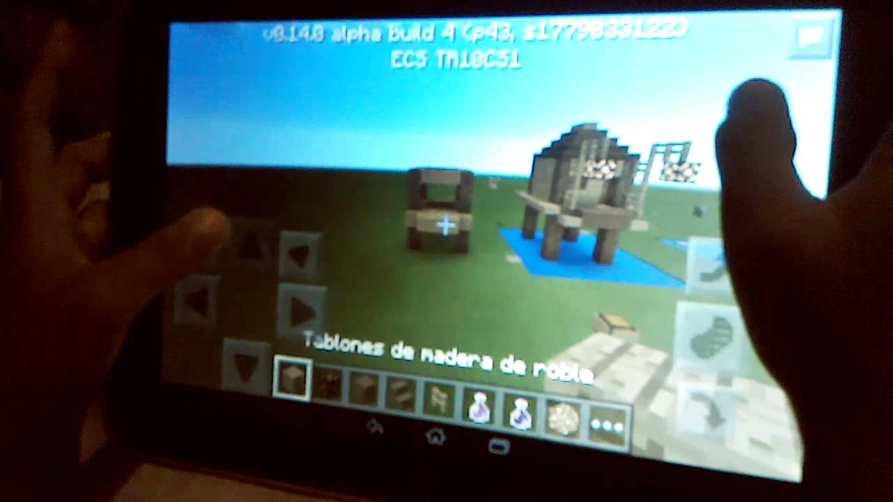 Novato minecraft tablet - YouTube