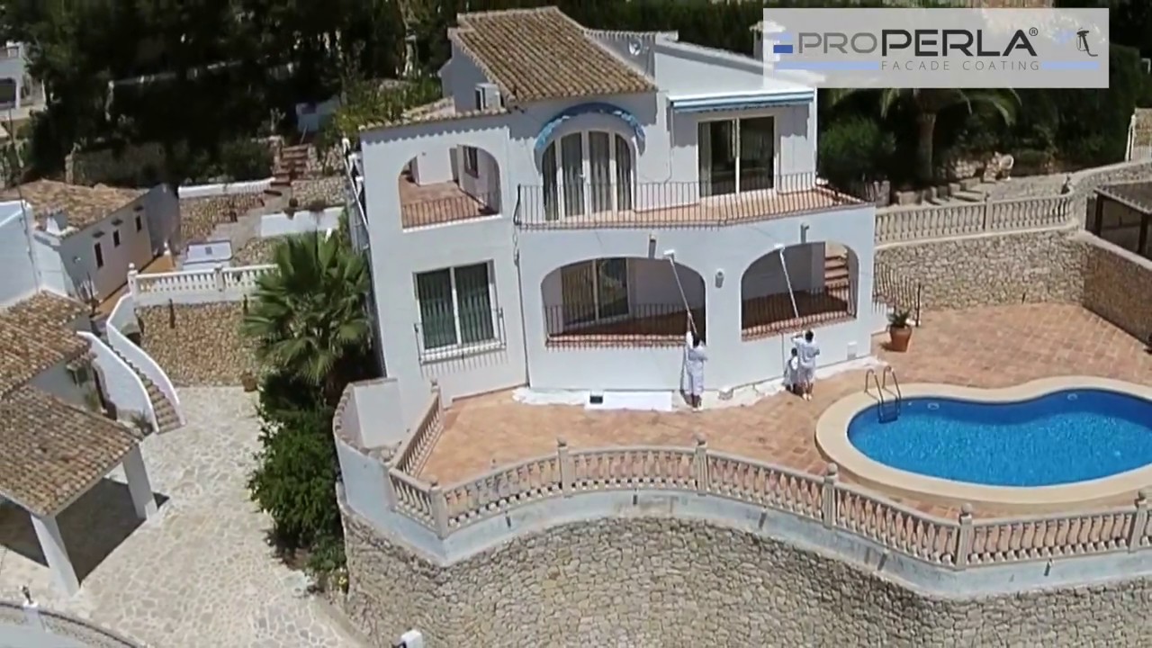 proPERLA® Hydrofuge Coloré Façades - YouTube