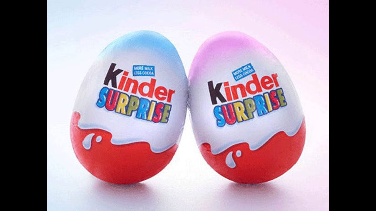 Surprise Kinder egg with toy surprise - YouTube