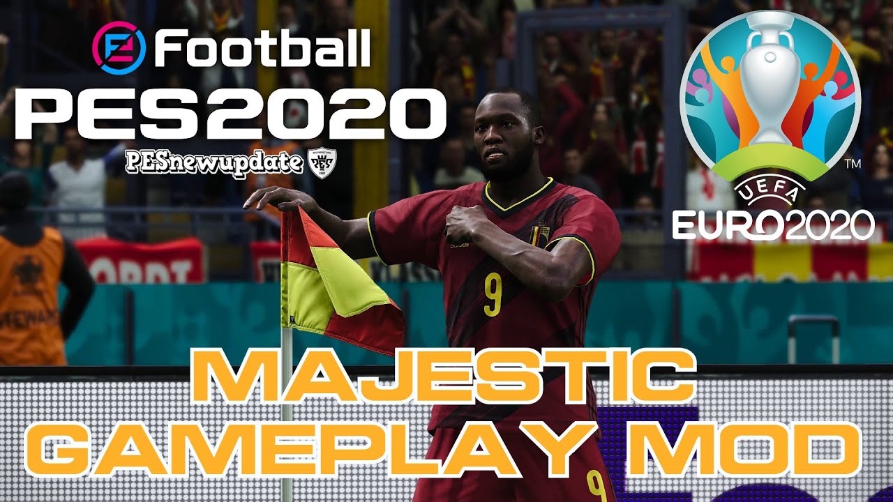 PES 2020 Gameplay Mod Majestic 1.07 by Holland - YouTube