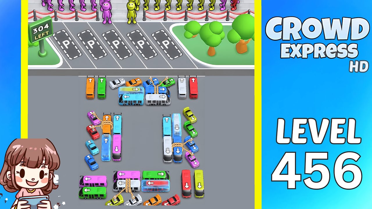 Crowd Express Level 456 Solution Walkthrough - YouTube