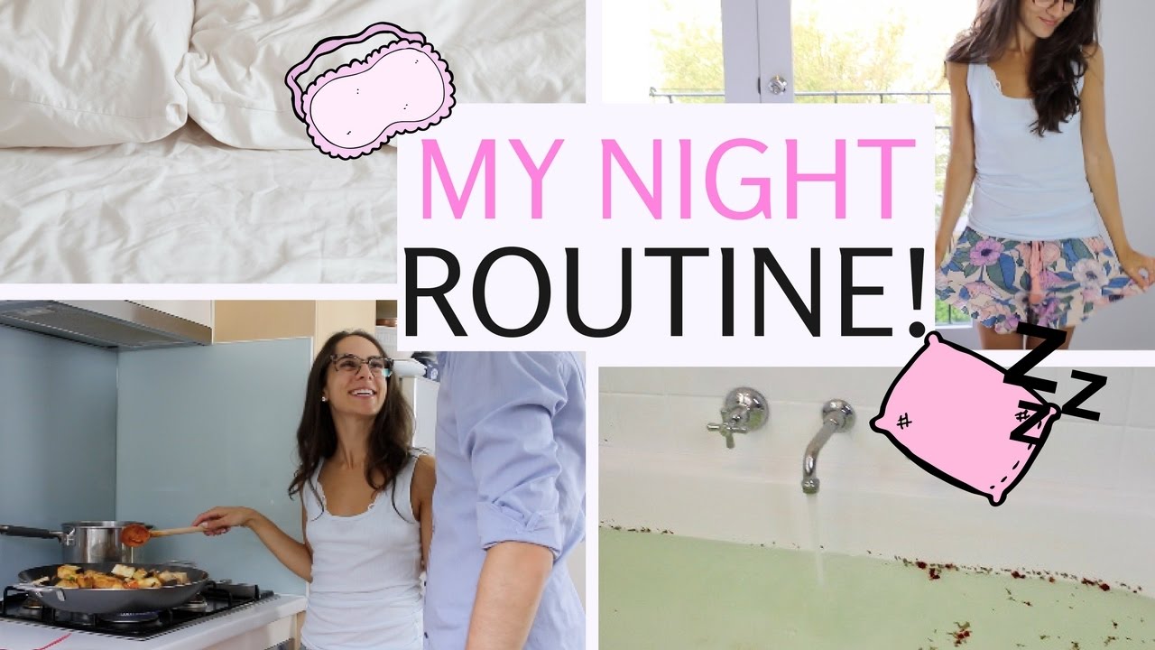 MY NIGHT ROUTINE 2017 | Study With Jess - YouTube
