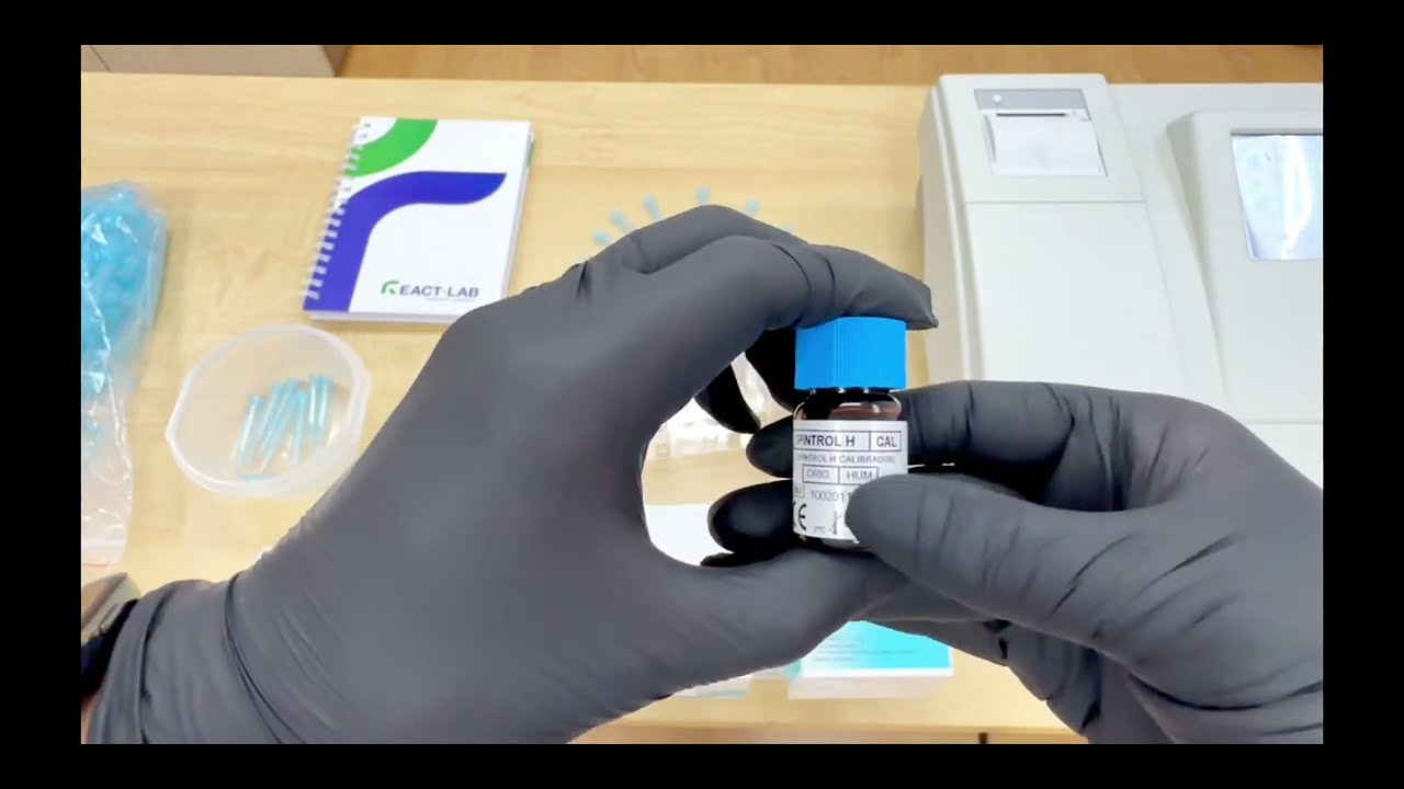 ReactLab - Guía de como preparar controles y calibradores - YouTube