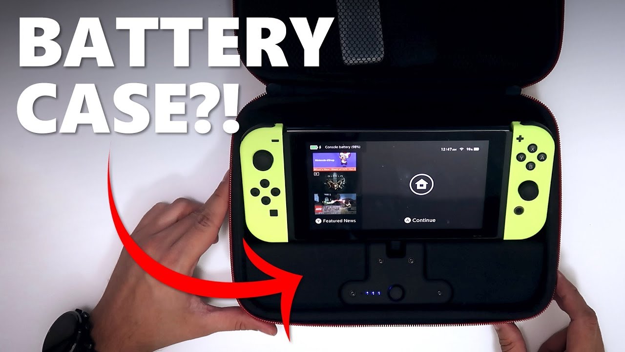 A battery case for the Nintendo Switch? - YouTube