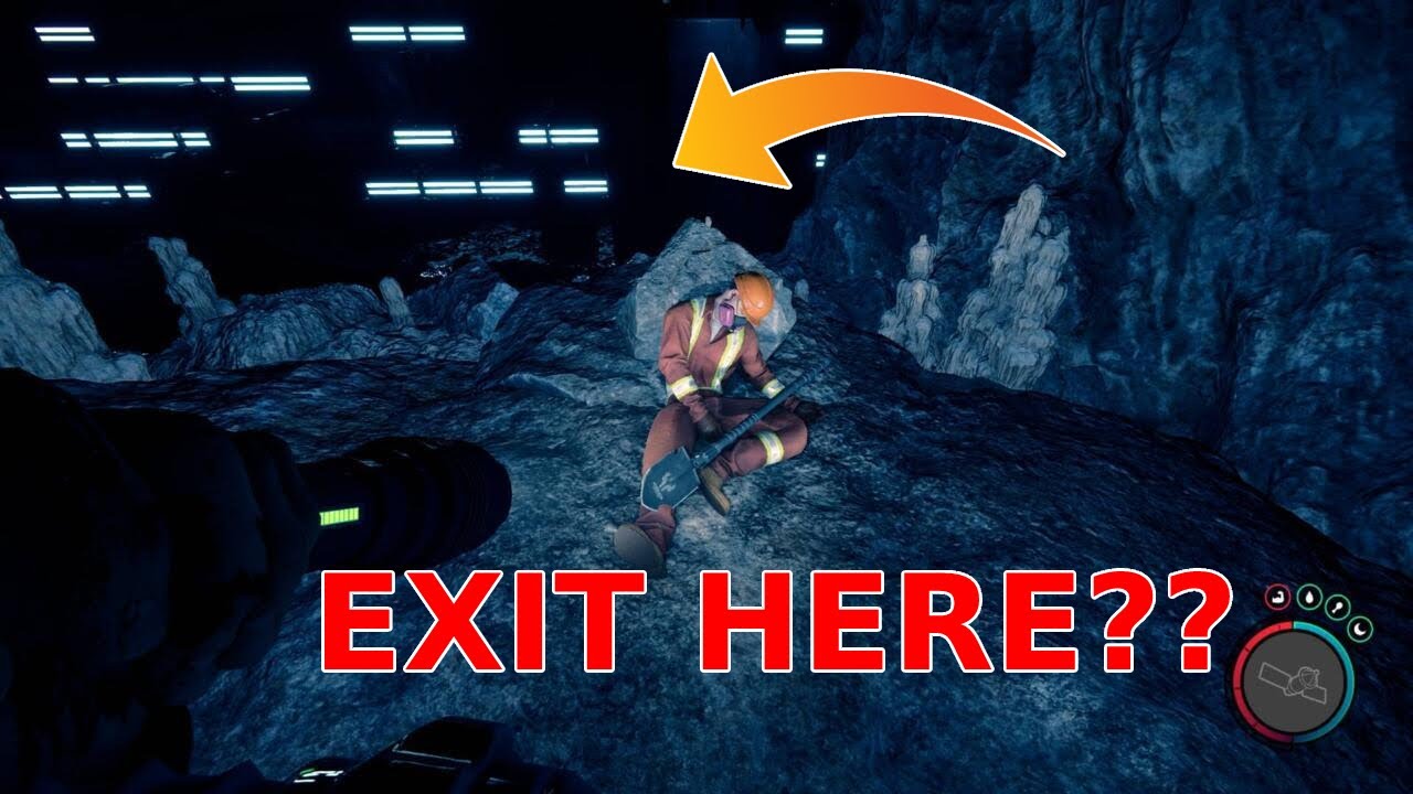 Sons Of The Forest Shovel Cave Exit - YouTube