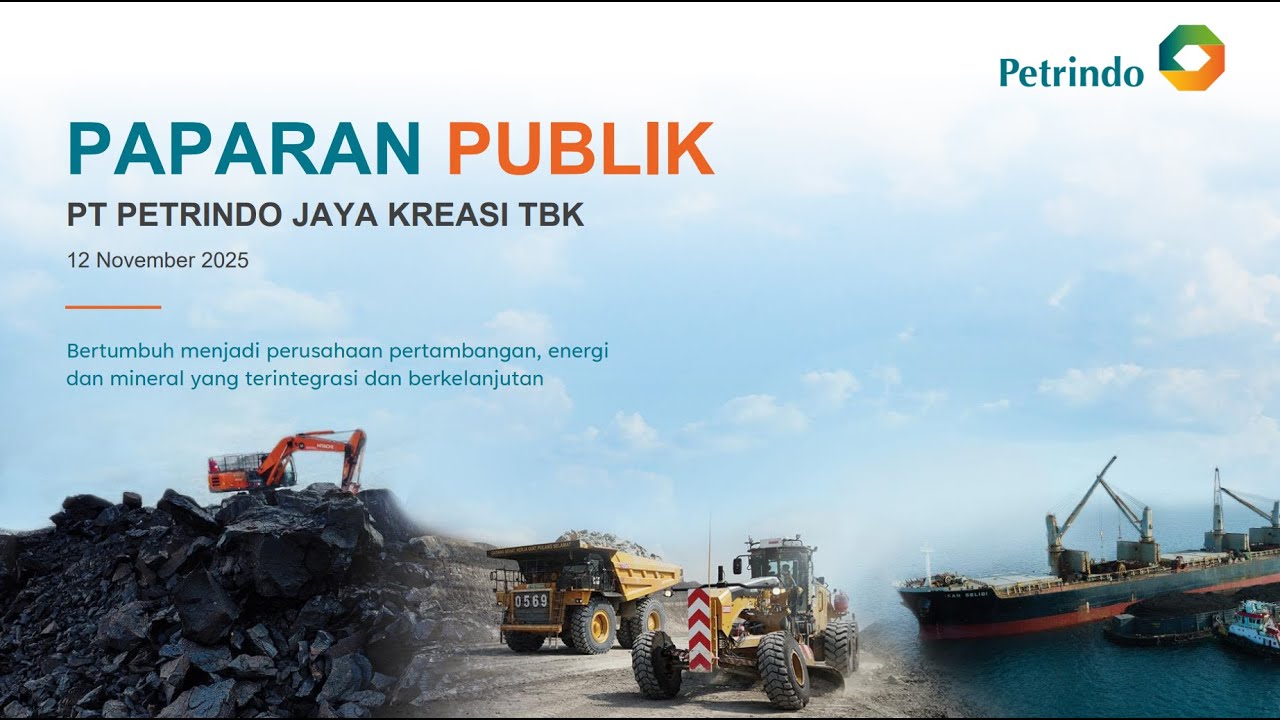 Paparan Publik PT Petrindo Jaya Kreasi Tbk. Tahun 2025 - YouTube