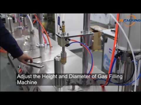 1600B: How to adjust the height and diameter of machines? - YouTube