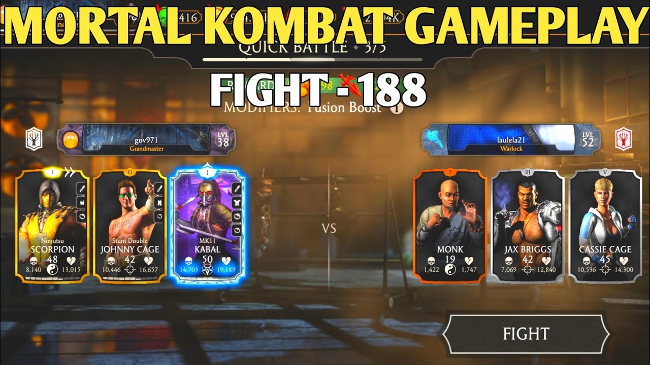 mortal kombat mobile gameplay || mk mobile || faction war || fight ...