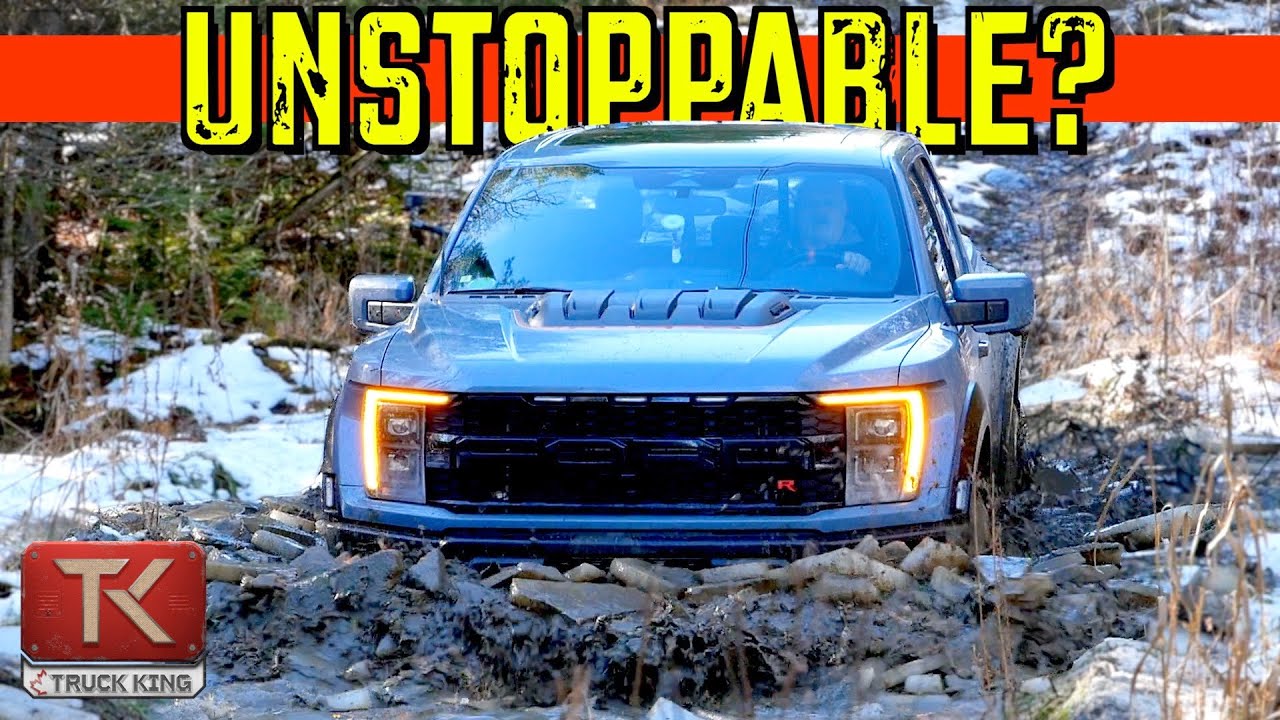 Is the Ford Raptor R the MOST Insane Supertruck? We Tow & Hit the Ice ...