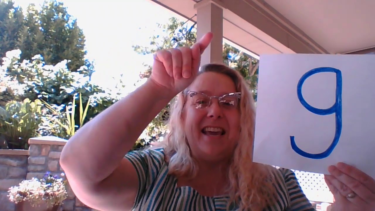 Letter g Introduction Lesson #63 - YouTube