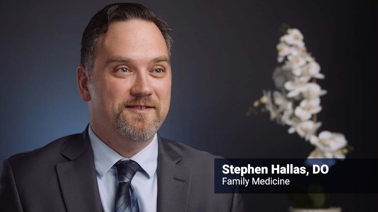Welcome Stephen Hallas, DO - YouTube