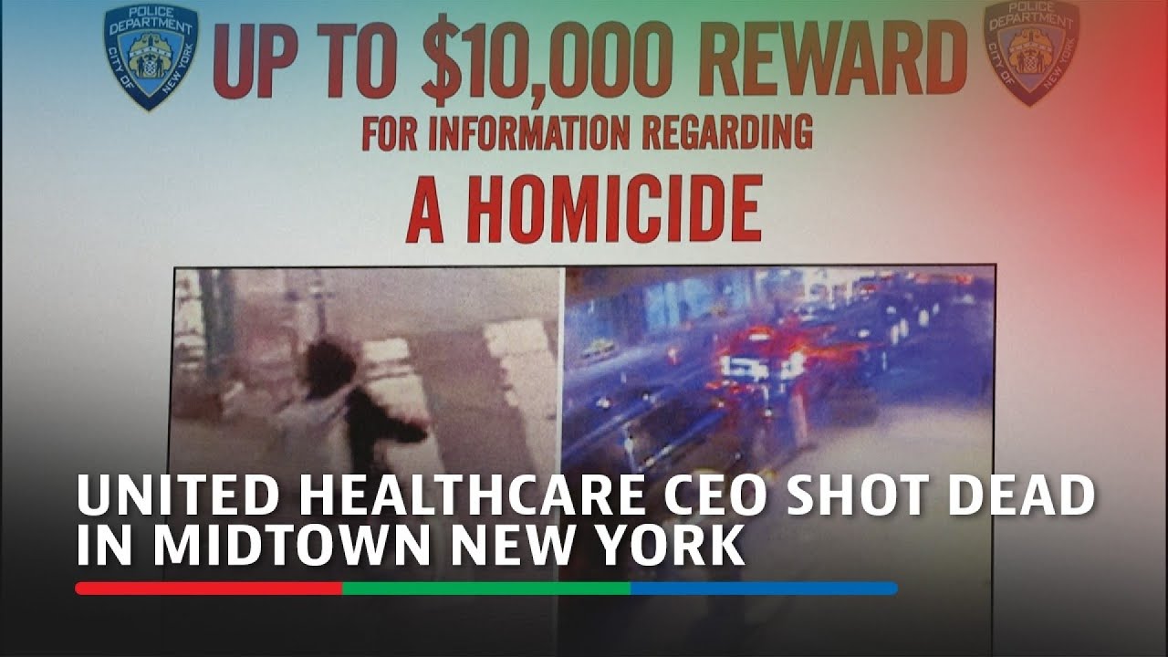 United Healthcare CEO shot dead in midtown New York | ABS-CBN News ...