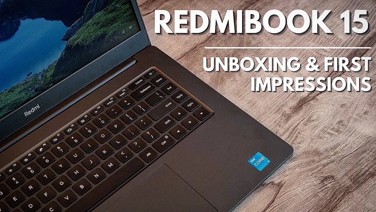 RedmiBook 15 (e-Learning Edition) Laptop - UNBOXING | FIRST IMPRESSIONS ...