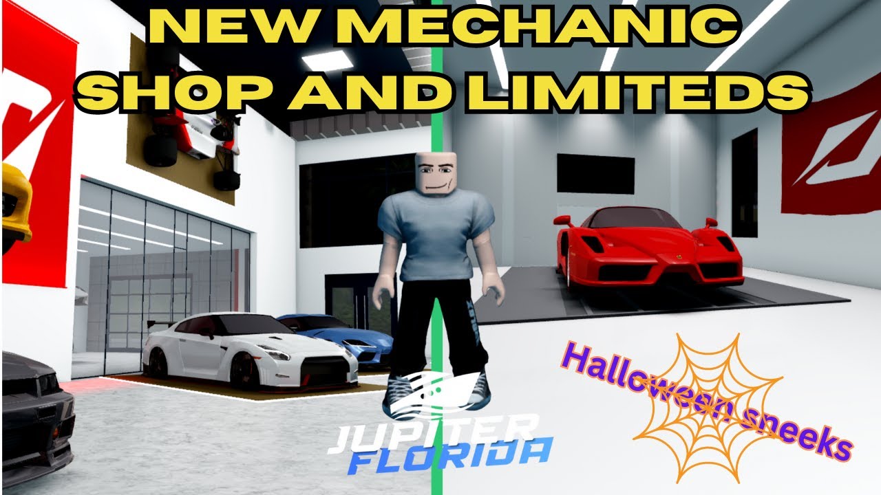 New mechanic shop and Limiteds! - YouTube