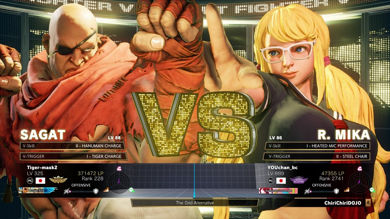 SFV Champion Edition 🔥 Tiger-mask2 (Sagat) Vs YOUchan (R.Mika) 🔥 Online ...