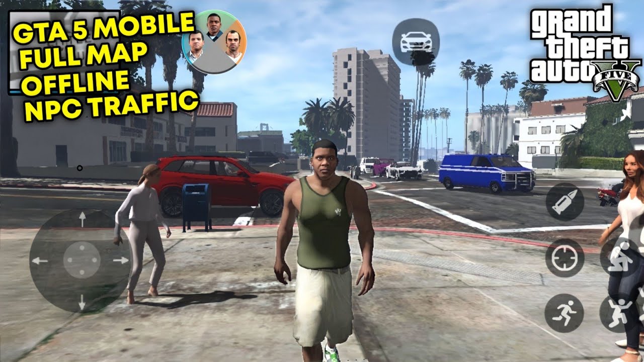 Game GTA 5 Android Offline Terbaik! Versi Terbaru, Full Map, Npc, dan ...