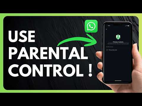 How to Use WhatsApp Parental Control Feature 2026 !
