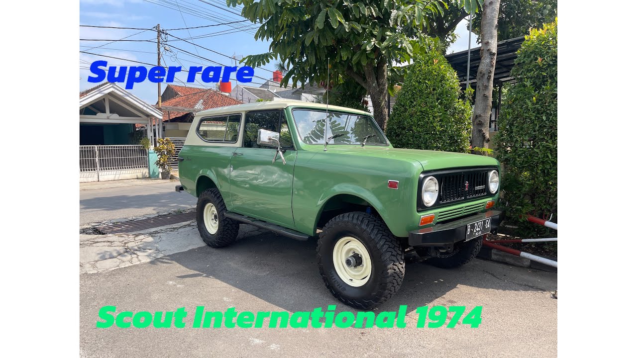 Jual mobil rare scout international 4x4 \\ Carvlog 019 - YouTube