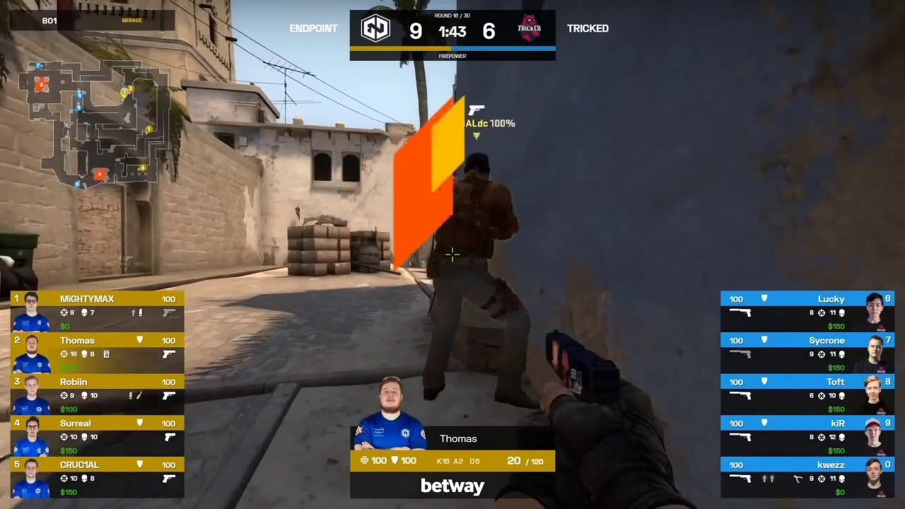 Counter Strike Tournament(Betway): Just fire all around🎮 - YouTube