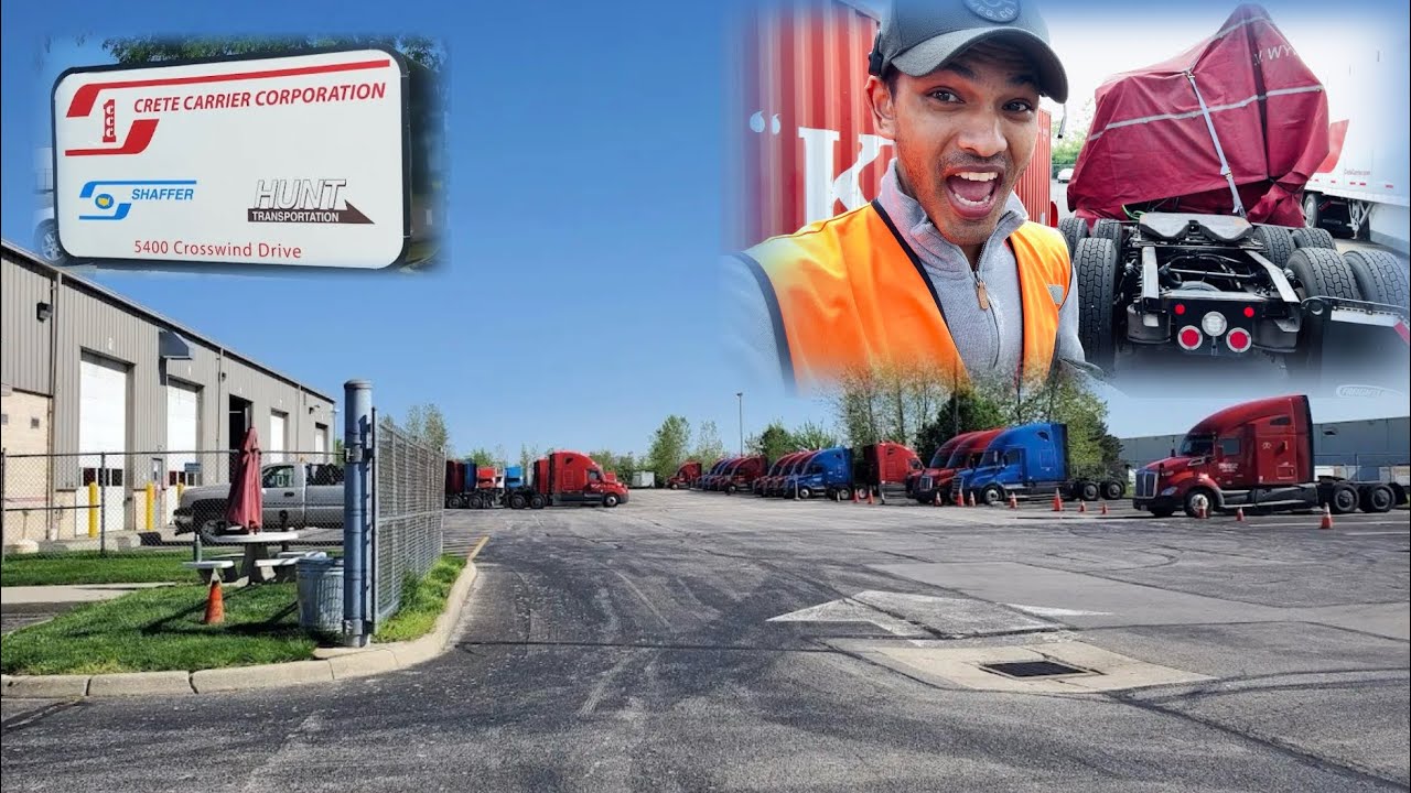 Welcome to Crete Carrier terminal in Columbus Ohio - YouTube