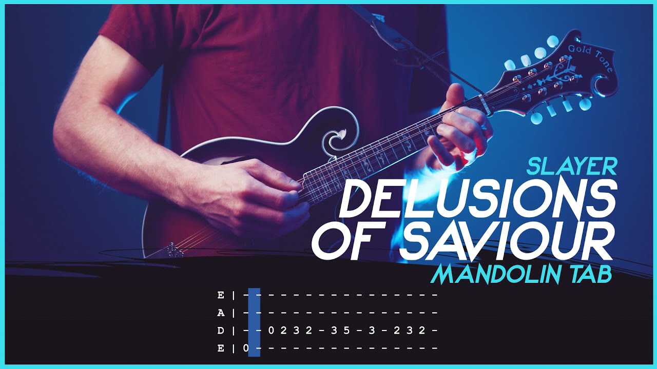 Slayer - Delusions of Saviour Intro (Mandolin Tab) by Mando Lorian - YouTube