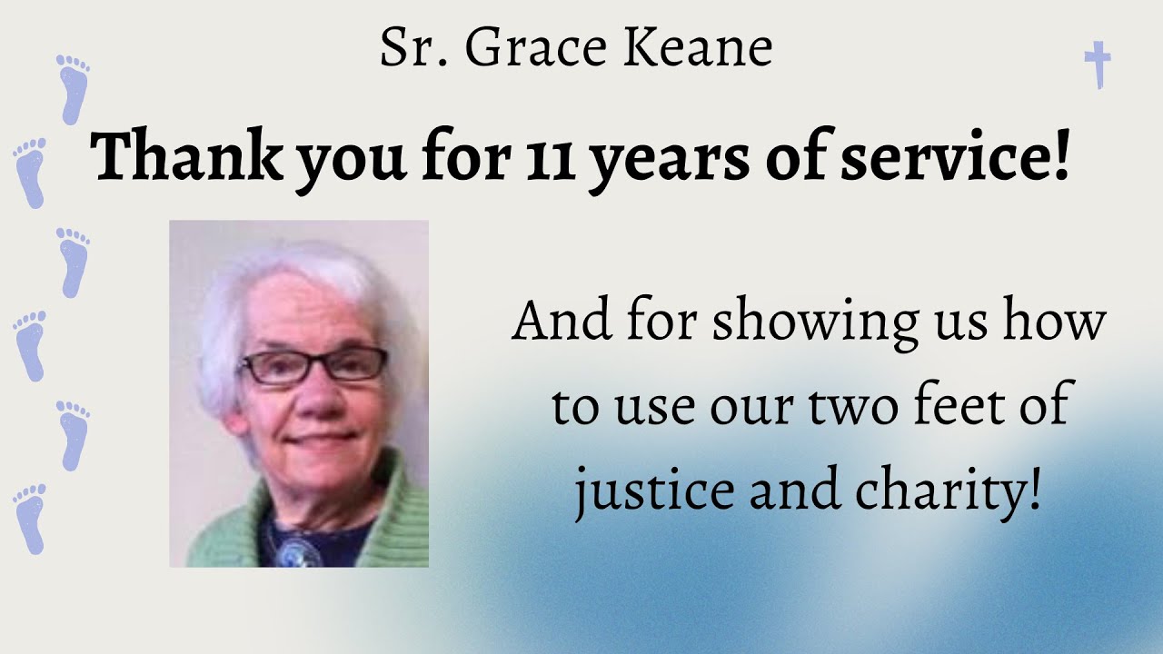 Thank You, Sr. Grace! - YouTube