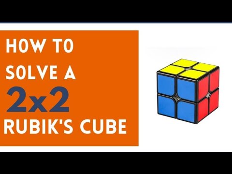 How to solve a 2by2 cube by algorithm #Surja Lifesryle - YouTube