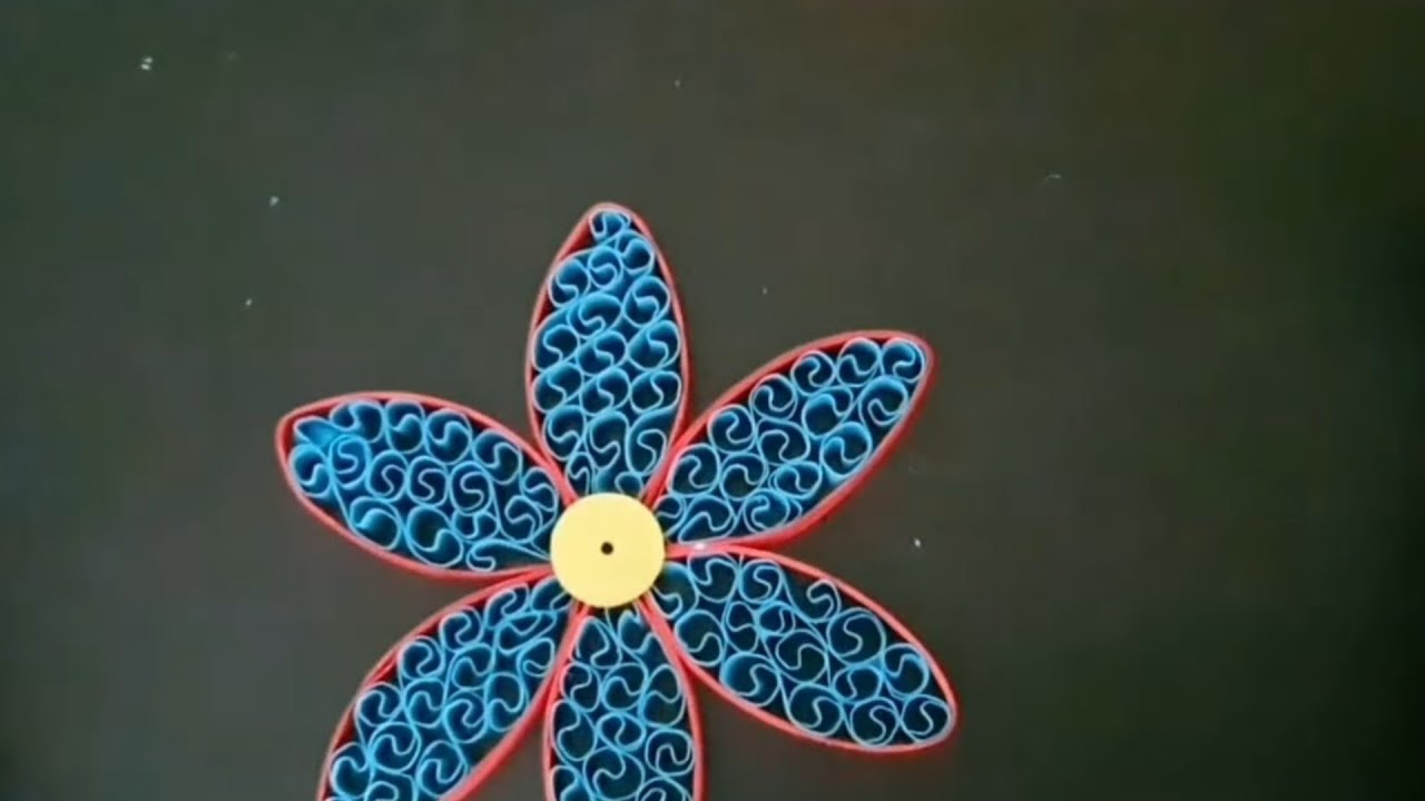 quilling flower, paper quilling flower, quilling border buddy flower ...
