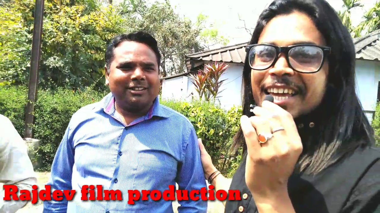 Adivashi sadri film LOVE TORE SANG ... Shooting time at Bhotan - YouTube