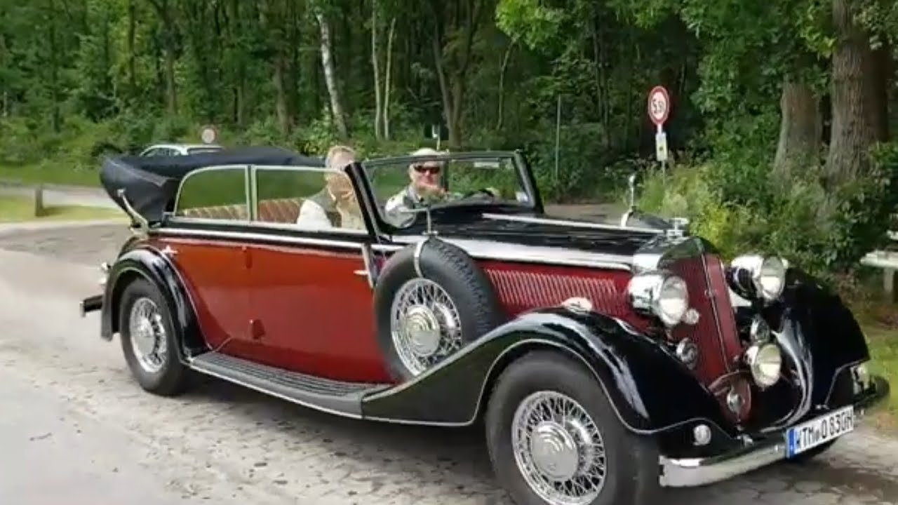 Oldtimer-Schlepper Konvoi // Ausfahrt mehrerer Traktoren/Trecker 👍👍 ...