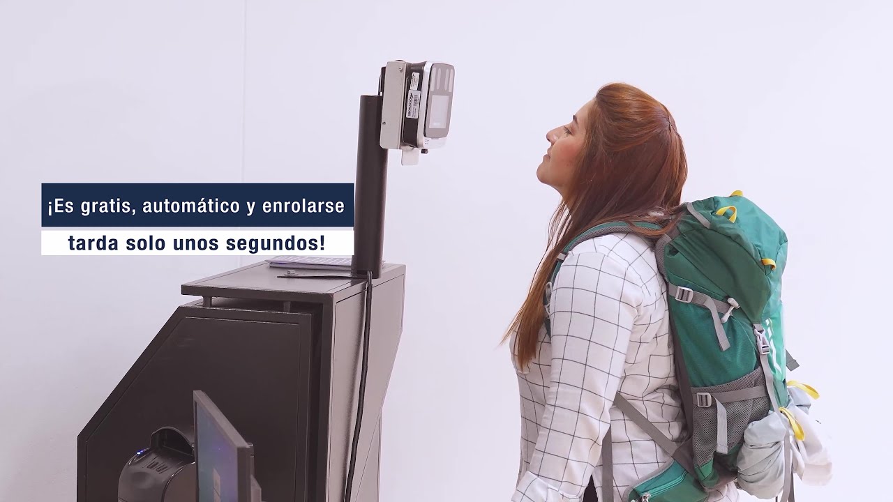 Biomig: migración biométrica en el Aeropuerto MDE - YouTube