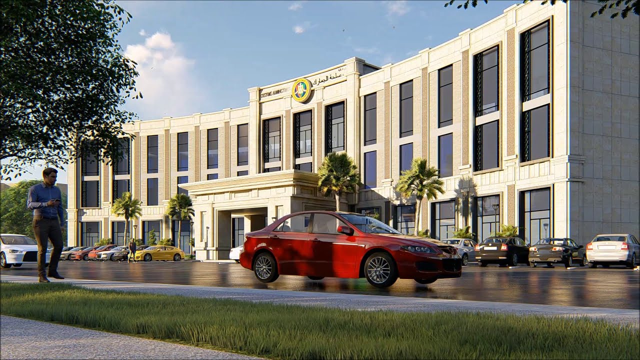 Central administration building - Damietta - YouTube