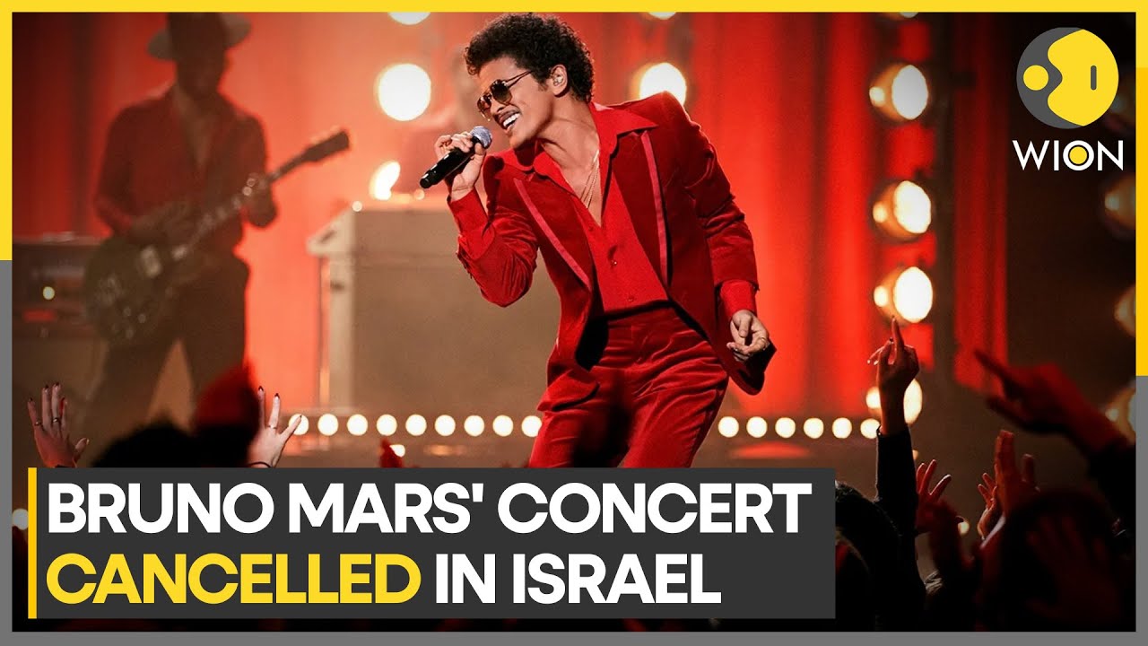 Israel-Palestine war: Bruno Mars cancels Tel Aviv concert after Hamas ...