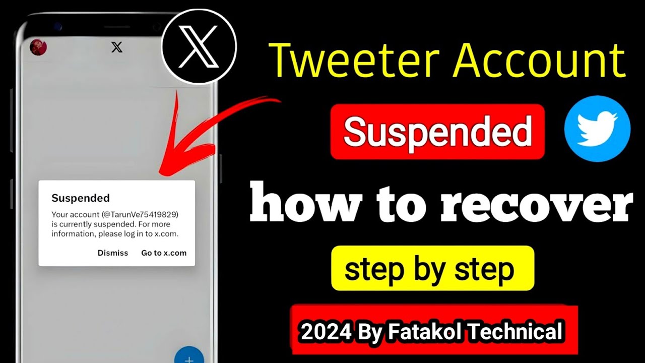 How To Unsuspend Twitter Account in 4 minutes (Easy Guide) | Appeal ...