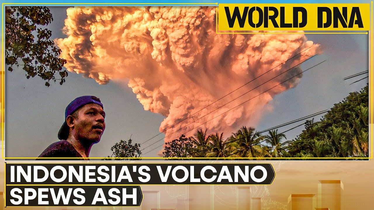 Indonesia Volcano Erupts, Spews Ash 10,000 Metres Into Sky | WION World ...