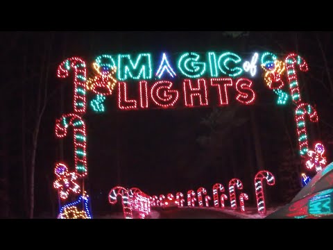 Vlog #84 l MAGIC OF LIGHTS IN SPRINGWATER PROVINCIAL PARK - YouTube