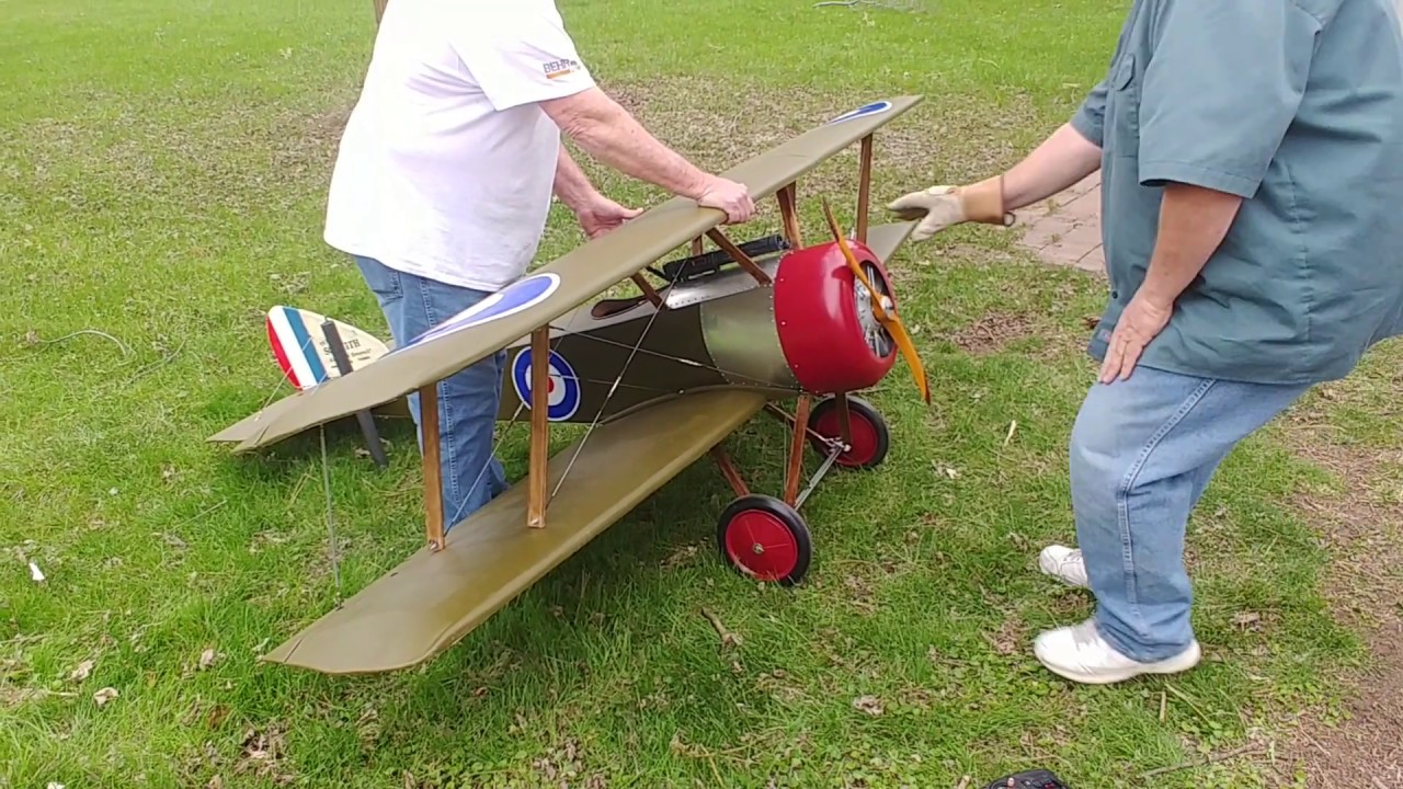 1/3 Scale Sopwith Pup, first time fully assembled - YouTube