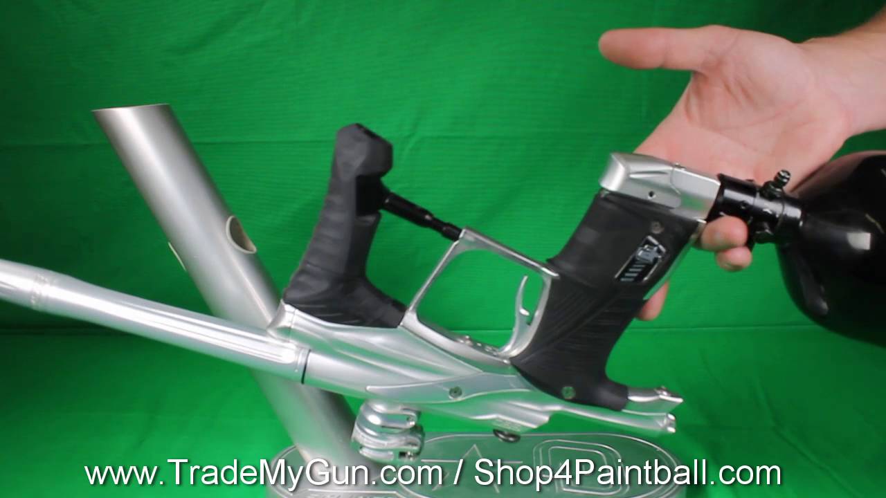 Silver Surfer PE LV1 Paintball Gun - YouTube